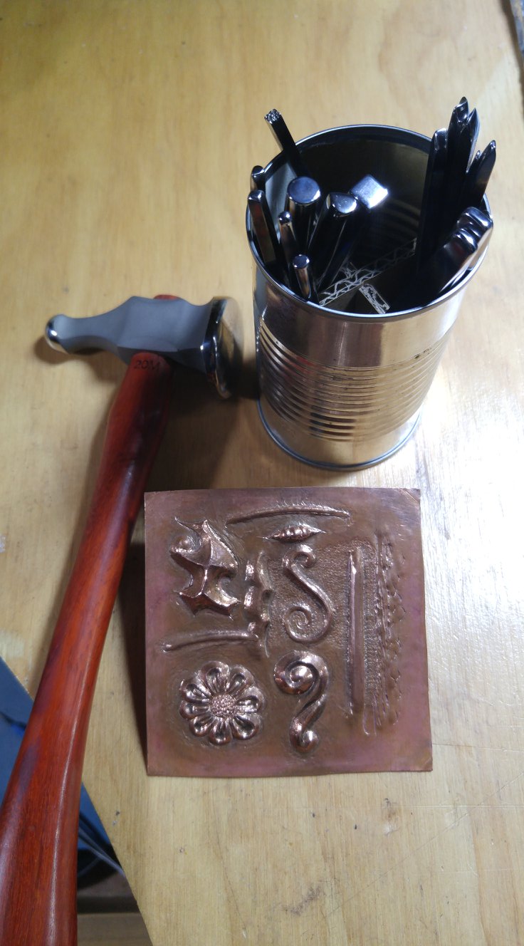 Chasing & Repoussé – First Try – Silver Dimensions